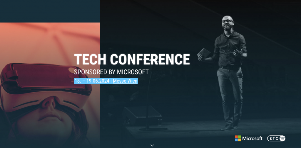 Tech Conference sponsored by Microsoft - LLPA | Leading Learning ...